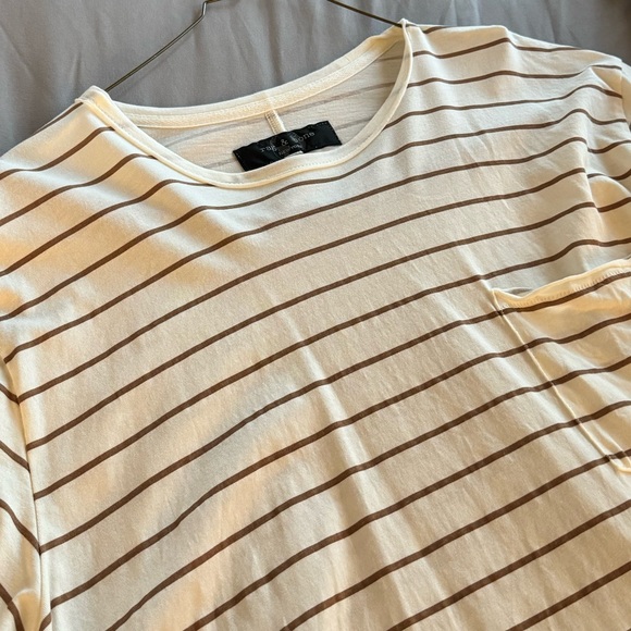 rag & bone | Shirts | Rag Bone Striped Tee | Poshmark